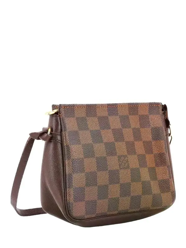 LOUIS VUITTON Trousse Makeup Bag Damier Pouch - Brown