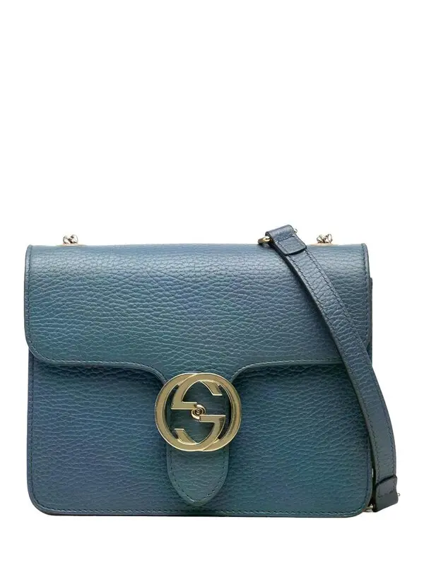 Gucci Interlocking G Crossbody Bag - Blue