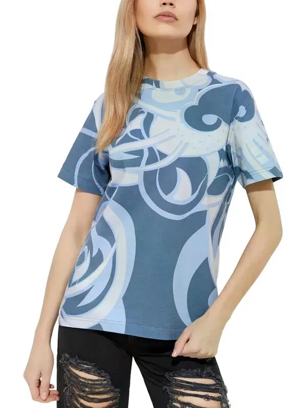 Kenzo Graphic-print T-shirt - Blue