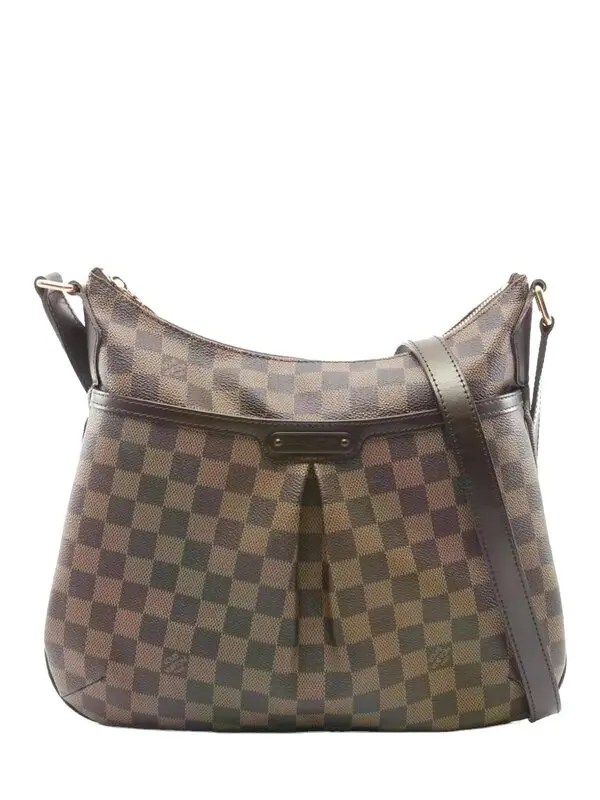 LOUIS VUITTON 2012 Damier Ebene Bloomsbury Pm - Brown