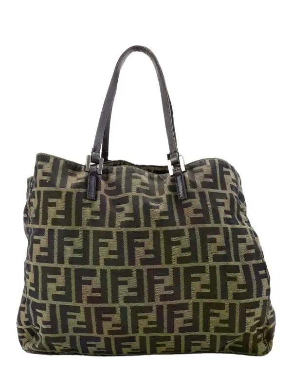 Fendi Zucca Canvas Medium Tote - Brown