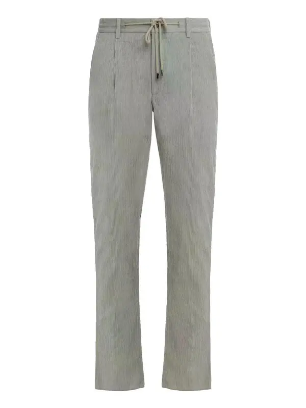 MOORER Anton Corduroy Trousers - Grey