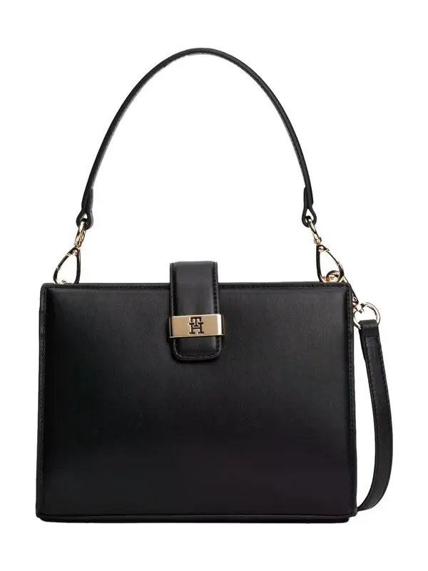 Tommy Hilfiger Logo-plaque Tote - Black