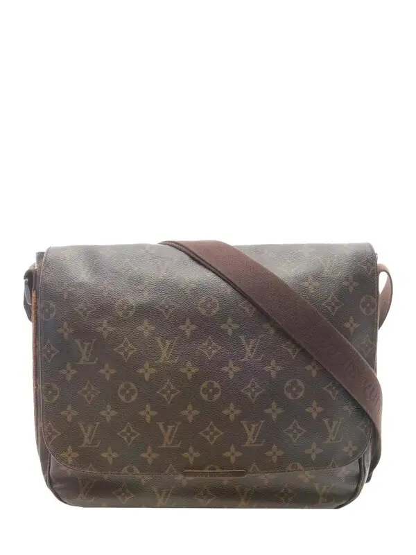 LOUIS VUITTON 2009 Monogram Beaubourg Messenger Mm - Brown
