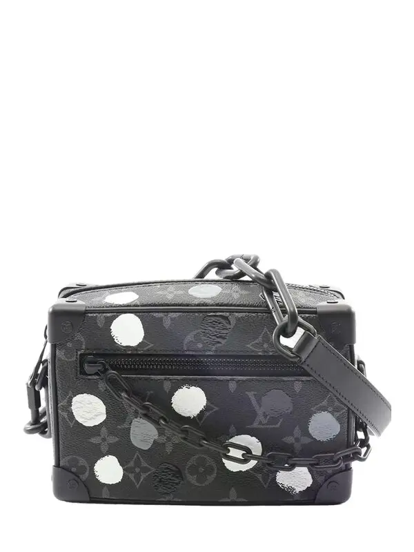 LOUIS VUITTON X Yayoi Kusama Monogram Eclipse Soft Trunk Crossbody Bag - Black