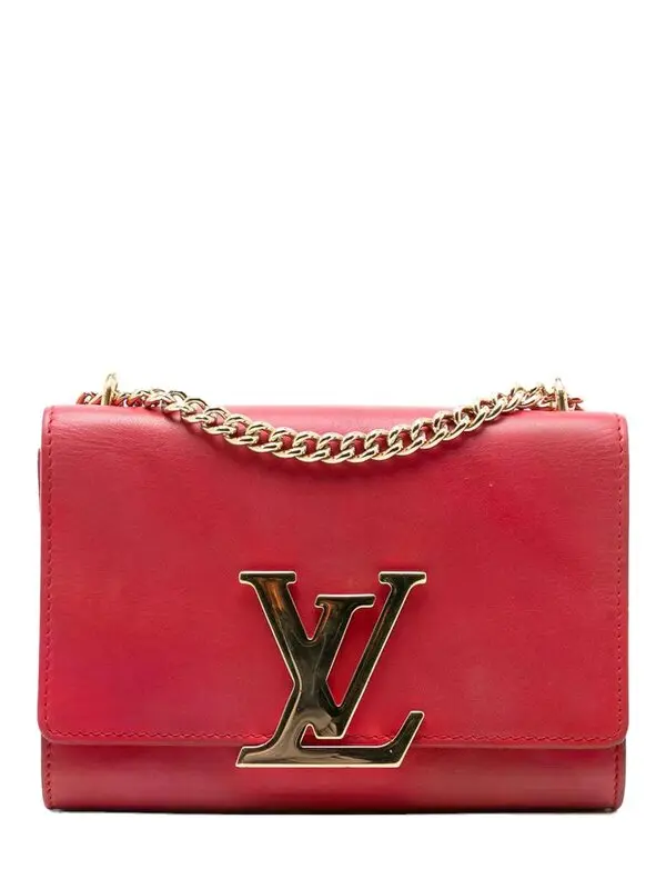 LOUIS VUITTON 2015 Louise Chain Mm - Red