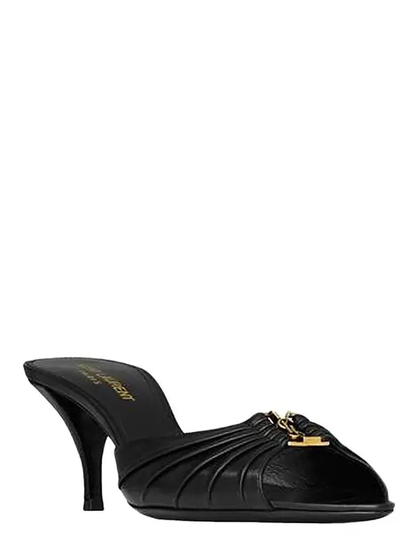 Saint Laurent Babylone Mules - Black