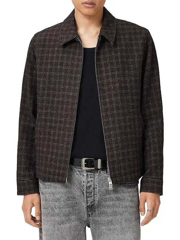 ALLSAINTS City Hall Jacket - Anchor Brown