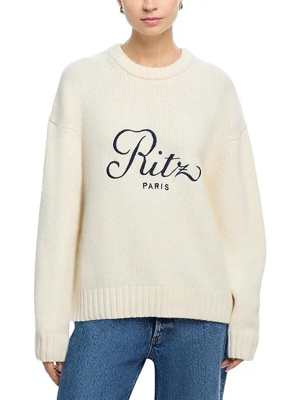 FRAME Ritz Cashmere Sweater - Cream