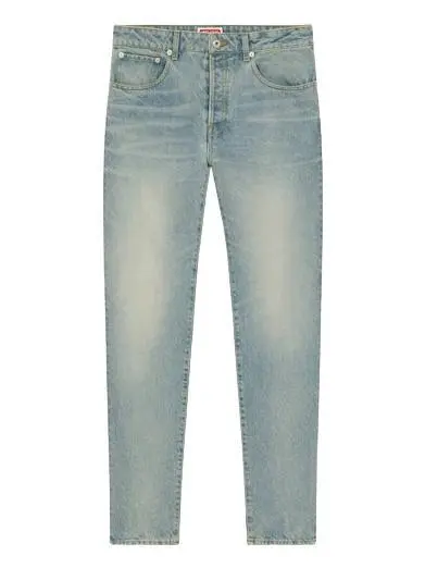 Kenzo Bara Slim Jeans - Medium Stone Blue Denim