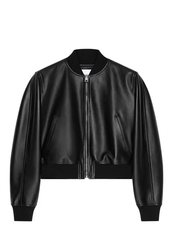 Givenchy Nappa Leather Bomber - Black