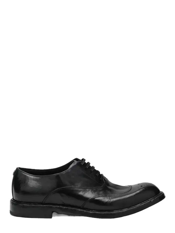 Dolce & Gabbana Lace-up Shoe - Black