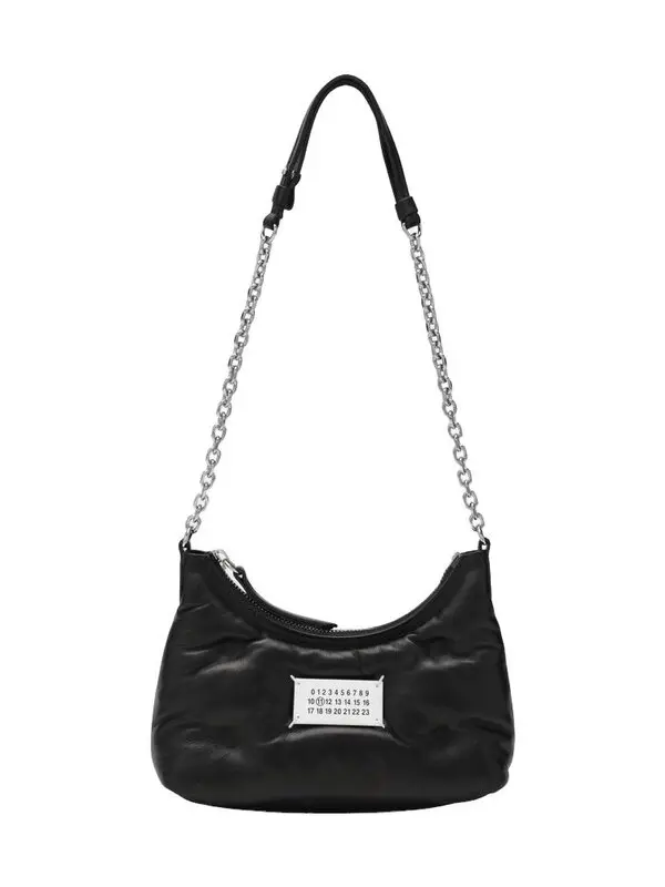 MAISON MARGIELA Micro Glam Slam Hobo Bag - Black