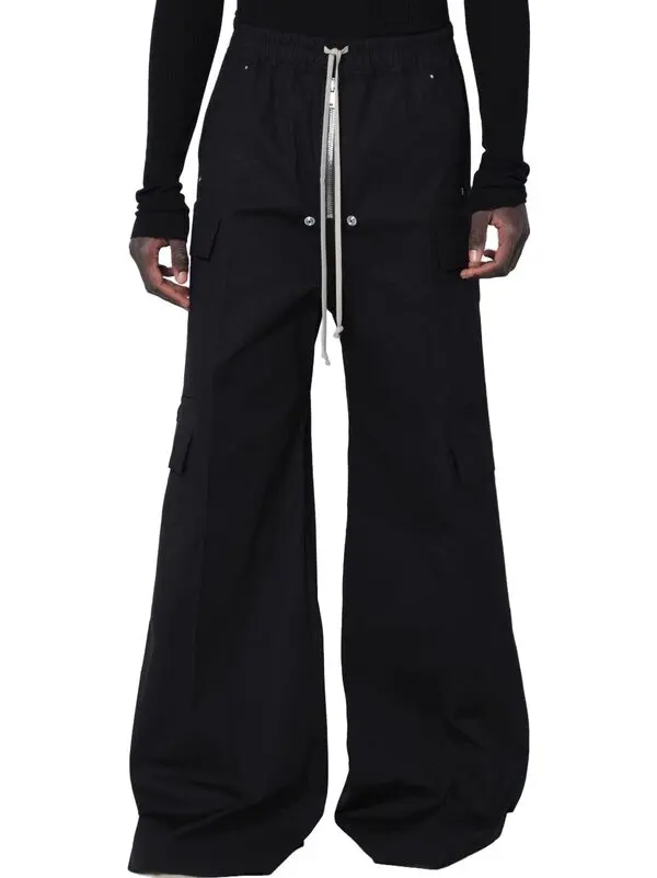 Rick Owens Wide Bela Trousers - Black