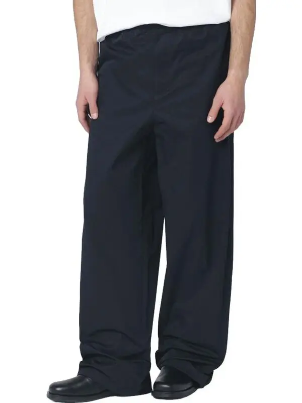 JIL SANDER Cotton Trousers - Blue