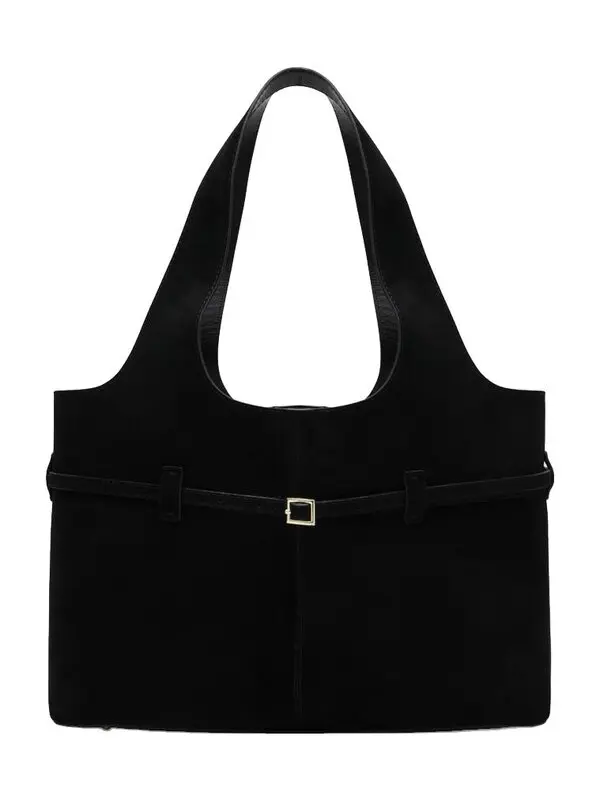 Manu Atelier Cambon Cabas Bag - Black