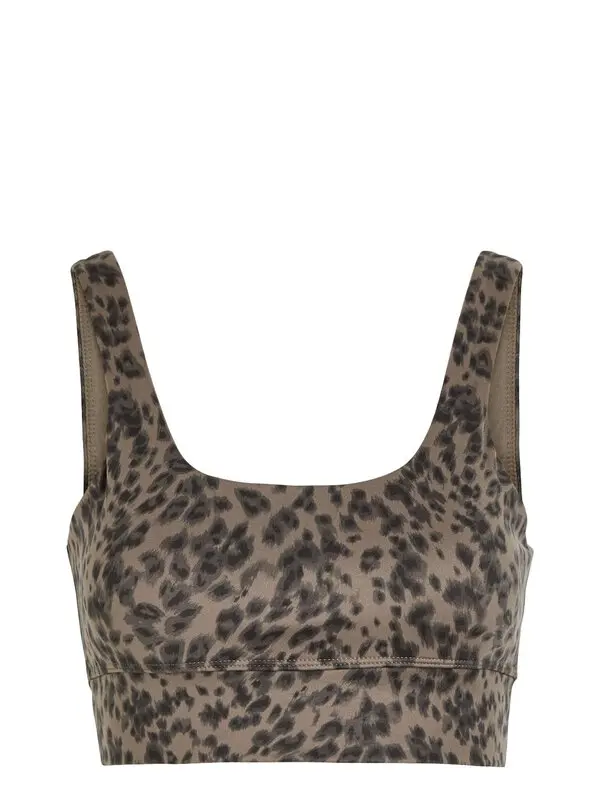 Varley Freesoft Cori Sports Bra Top - Brown