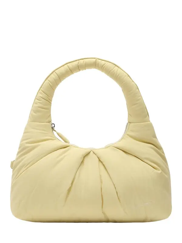 MY MUM MADE IT Pleat Puffer Tote Bag - Butternut