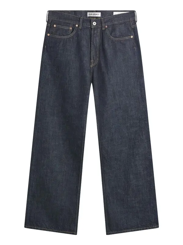 Our Legacy Selvedge Third Cut Jeans - Blue