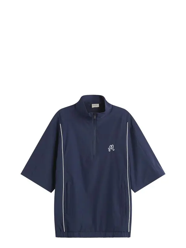 MALBON Links Wind Shirt - Navy