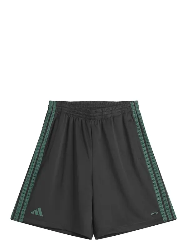 Adidas X Arte 3-stripe Shorts - Black