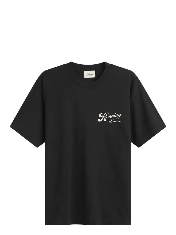 RONNING Records T-shirt - Black