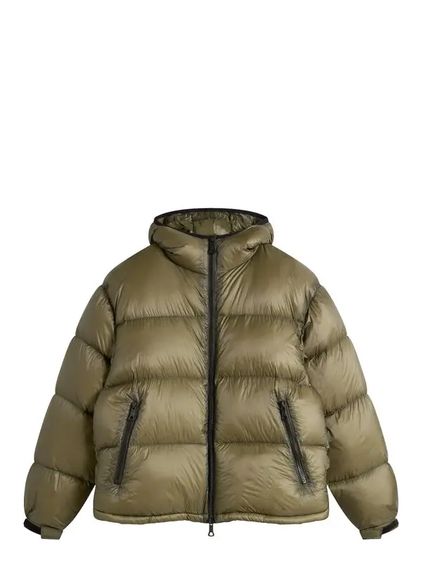MKI MIYUKI ZOKU Hooded Bubble Jacket - Olive