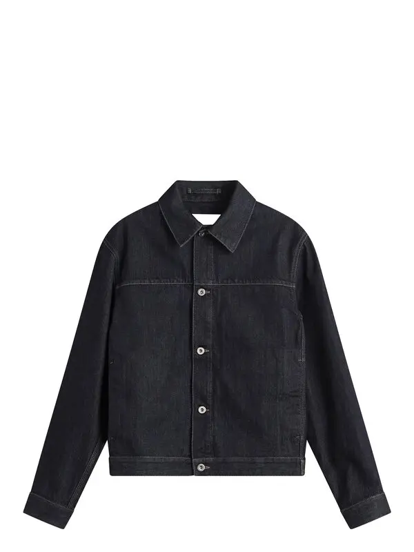 JIL SANDER Boxy Denim Jacket - Magnet