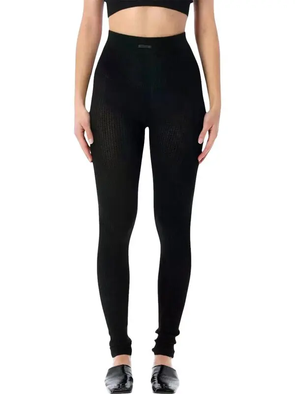 Fear Of God Waffle Leggings - Black