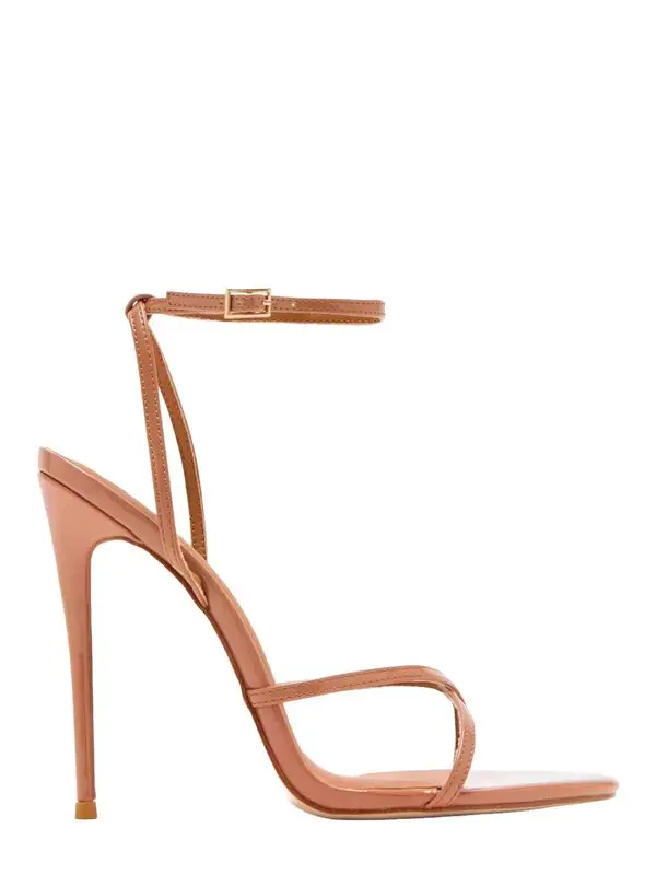 Femme La Strappy Heeled Sandals - Neutrals
