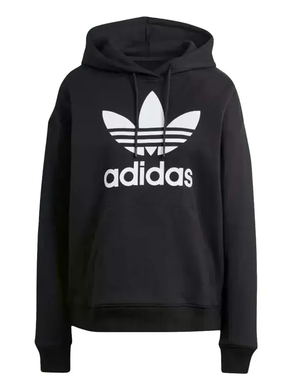 Adidas Trefoil Hoodie - Black
