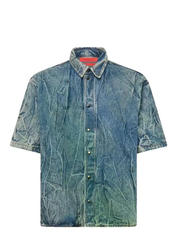 KUSIKOHC Denim Shirt - Blue
