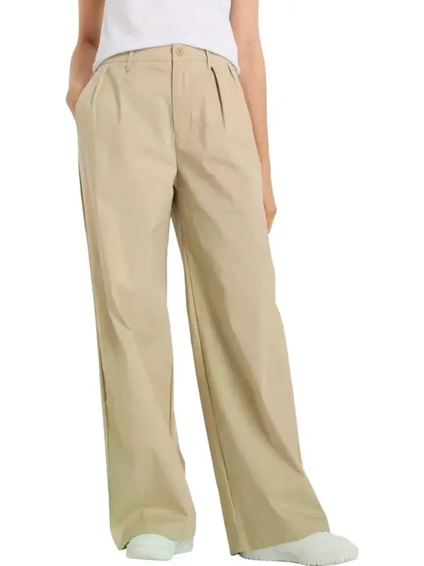 NEW BALANCE Boylston Pleated Trousers - Neutrals