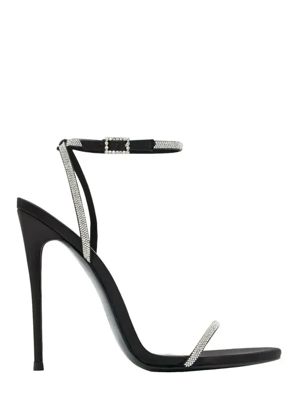 Femme La Niche Embellished Strap Sandals - Black