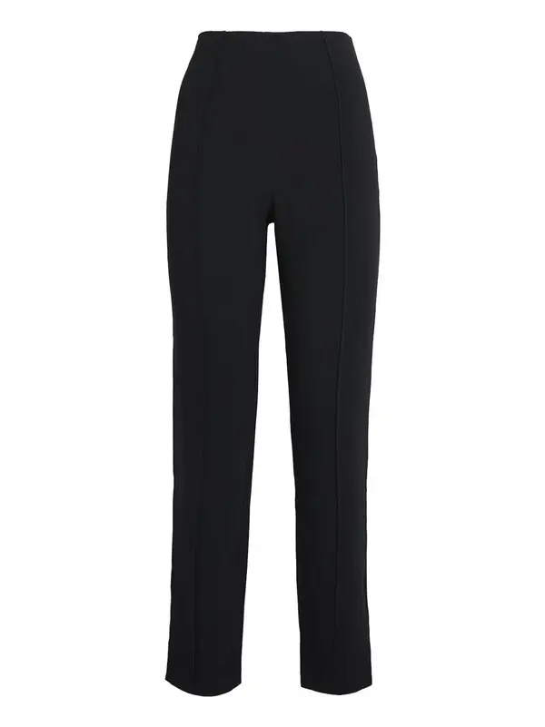 Cinq À Sept Crepe Brianne Tailored Trousers - Black