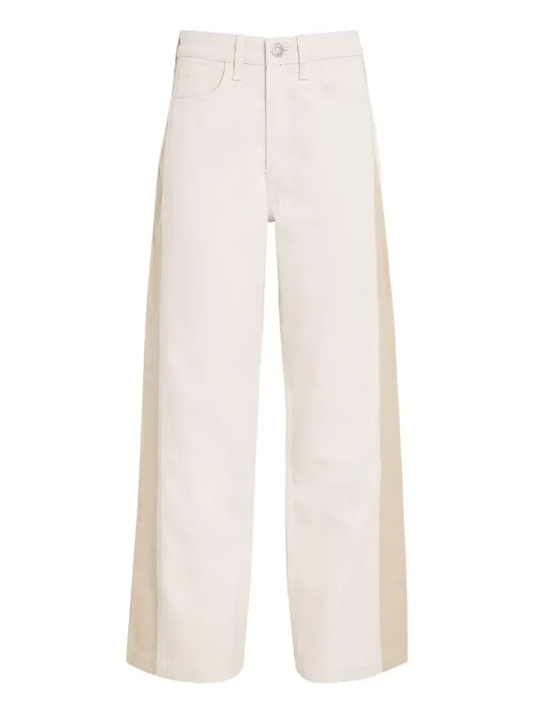Rag & Bone Logan Wide-leg Jeans - Ivory