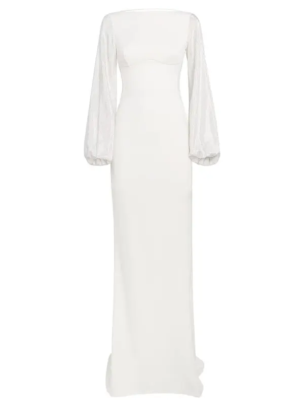 Stella McCartney Forever Stella Hotfix Maxi Dress - White