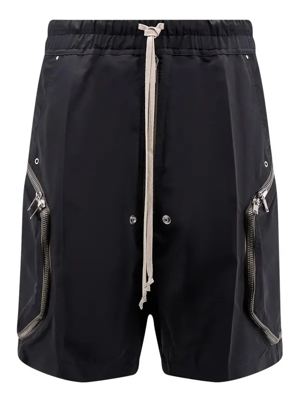 Rick Owens Heizer Nylon Shorts - Black