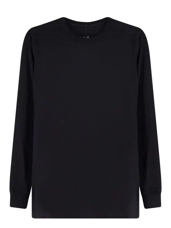 Rick Owens Cotton Tshirt - Black