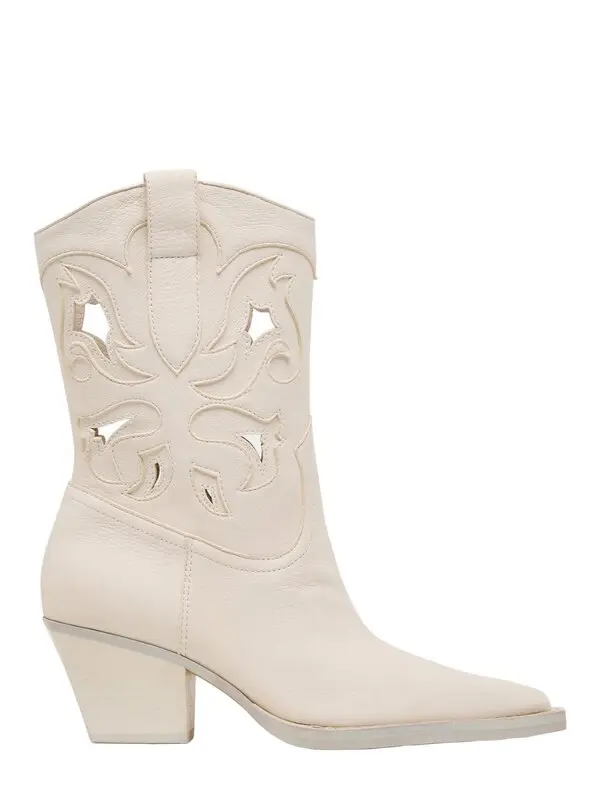 DOLCEVITA Ravena Mid-calf Boots - Off White Nubuck