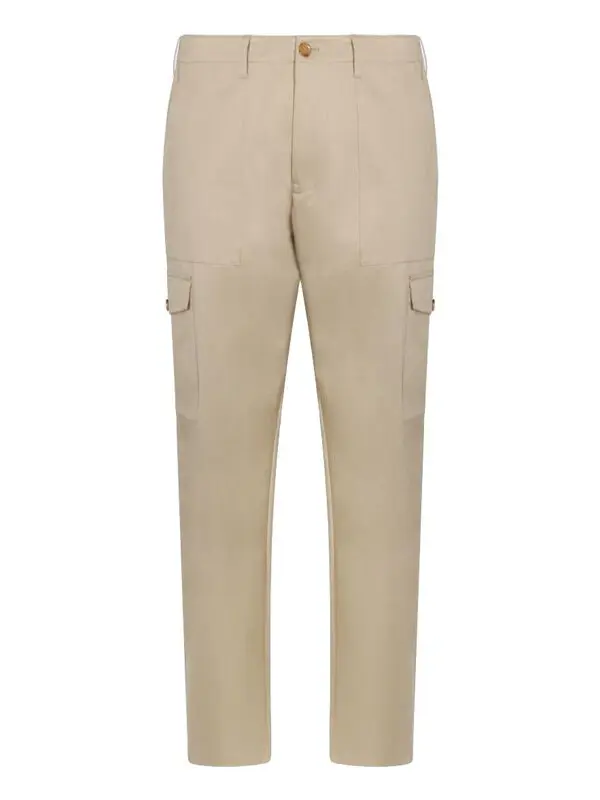 Etro Cotton Pants - Beige