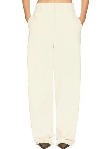 HELSA The Baggy Trouser In Corduroy - Cream