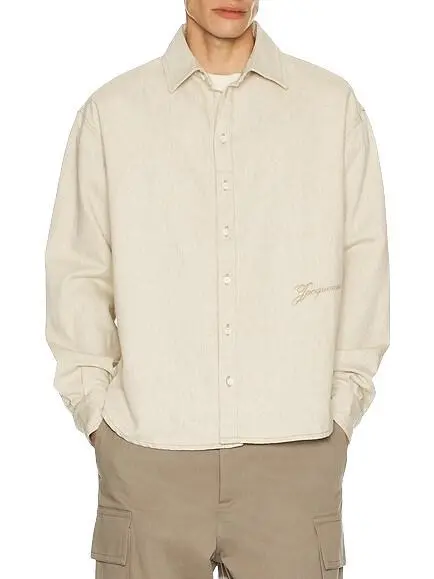 Jacquemus La Chemise De-nimes Simon - Light Beige