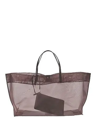 Staud Christos Large Mesh Tote - Espresso