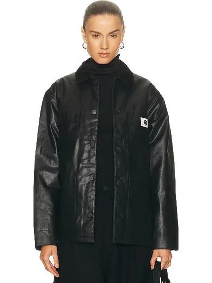 Carhartt Work In Progress Dean Michigan Jacket - Black
