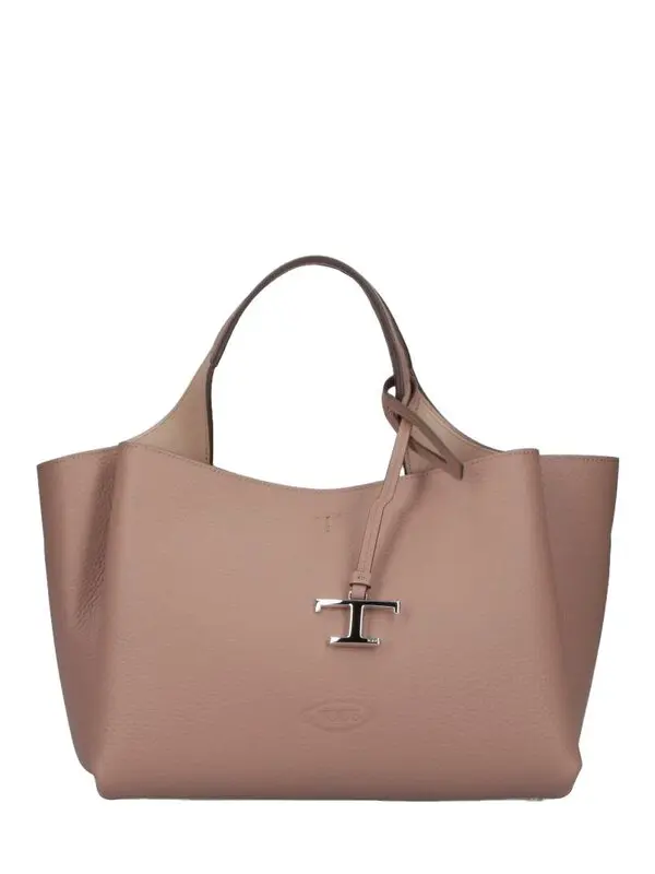 TOD'S T-timeless Mini Tote Bag - Beige