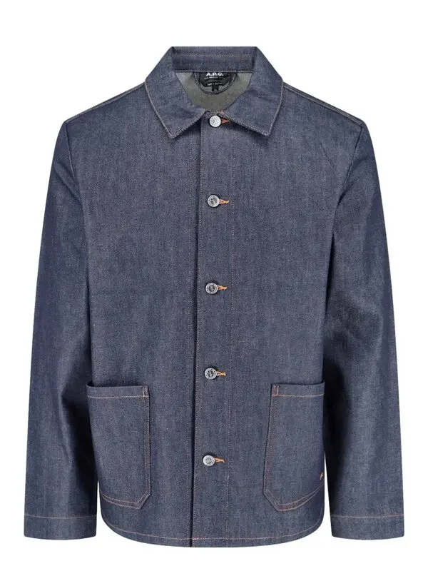 A.p.c. Kerlouan Jacket - Blue