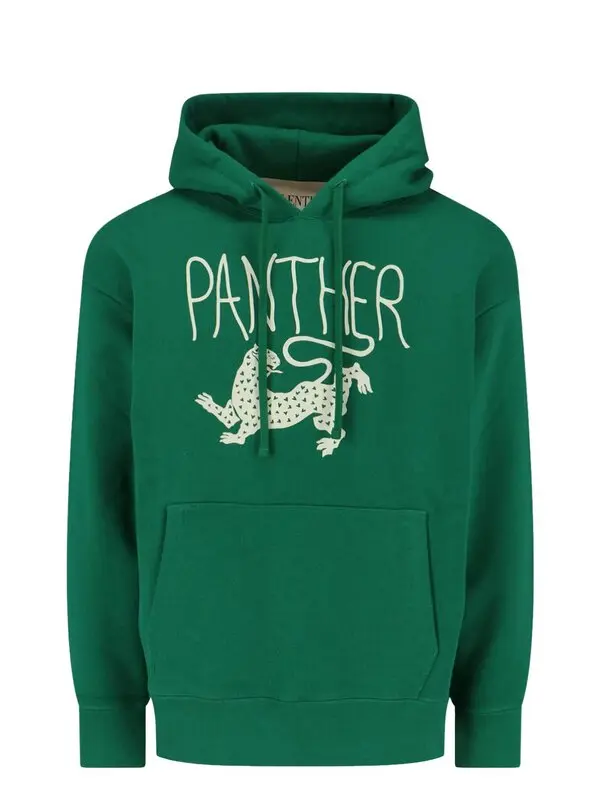 Valentino Garavani Panther Hoodie - Green