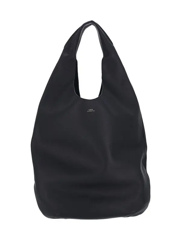 A.p.c. Le Neige Tote Bag - Black