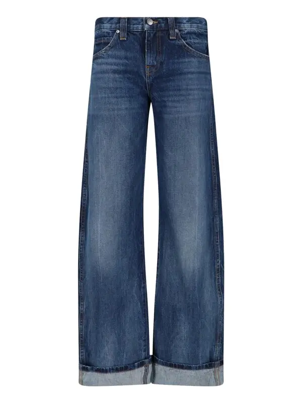 Khaite Karo Loose Jeans - Blue